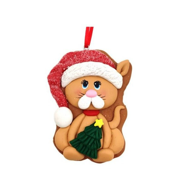 Tree Ornament Whimsical Cat